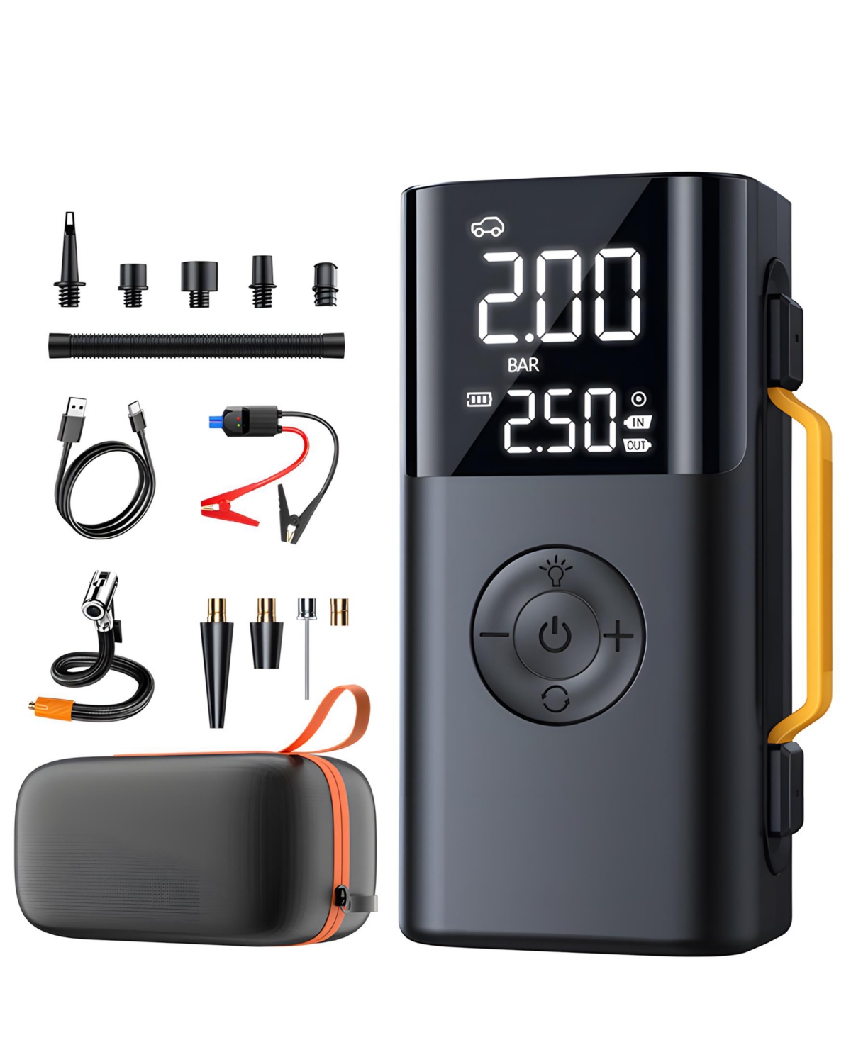 Click here for Sugift 5-in-1 Portable Jump Starter with Air Compr... prices