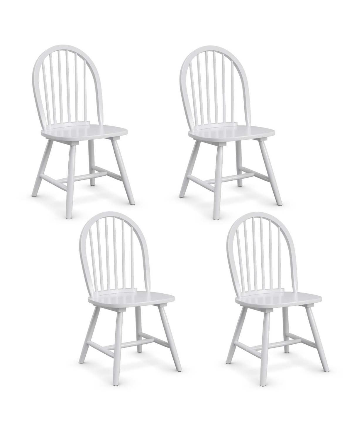 Click here for Costway Set of 4 Vintage Windsor Dining Side Chair... prices