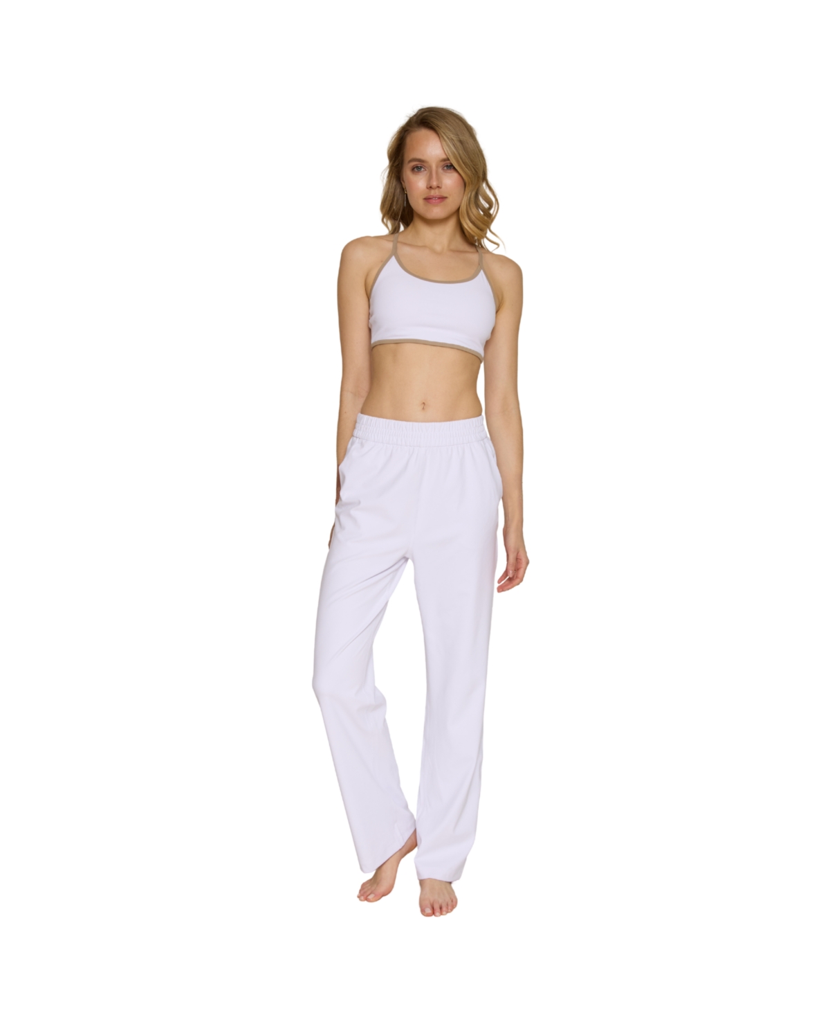 Click here for G Lifestyle Wide Leg Pants - White prices