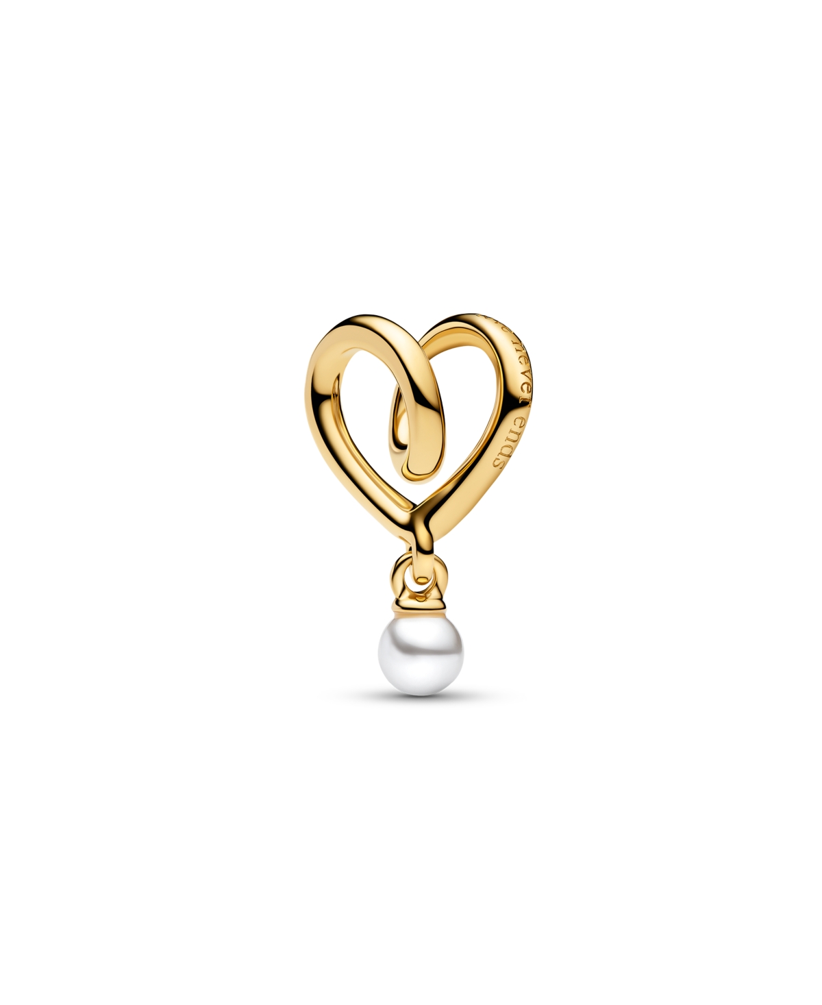 Click here for Pandora Wrapped Heart Charm - Gold Plated prices