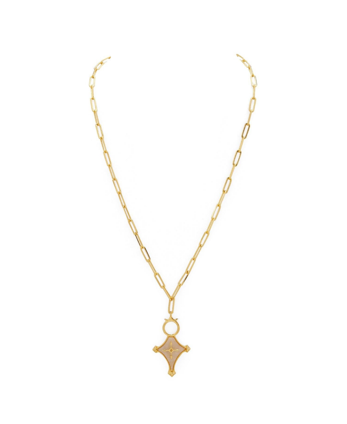 Click here for Dhwani Bansal Cruz Necklace - 22k gold plated prices