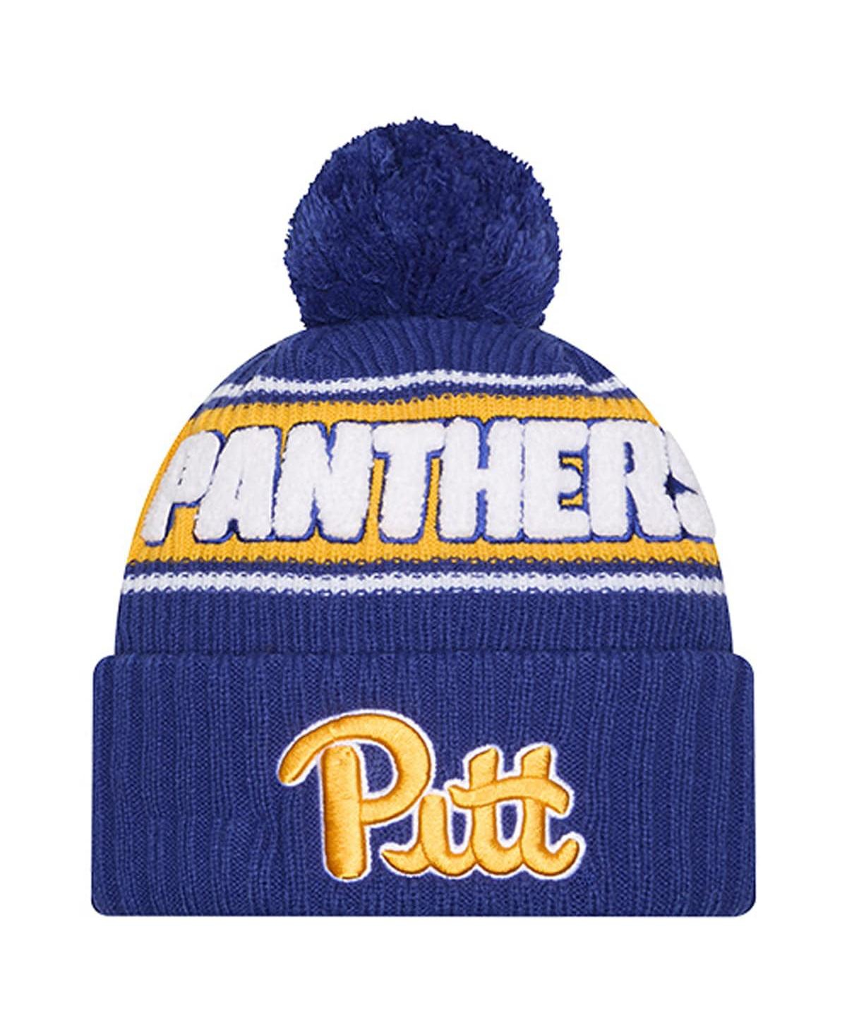 Click here for Mens Royal Pitt Panthers Bold Cuffed Knit Hat with... prices