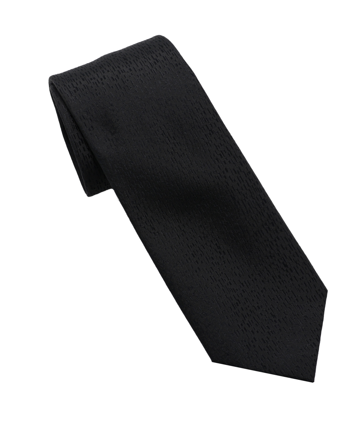 Click here for Dkny Mens Matte Satin Slim Design Tie - Black prices