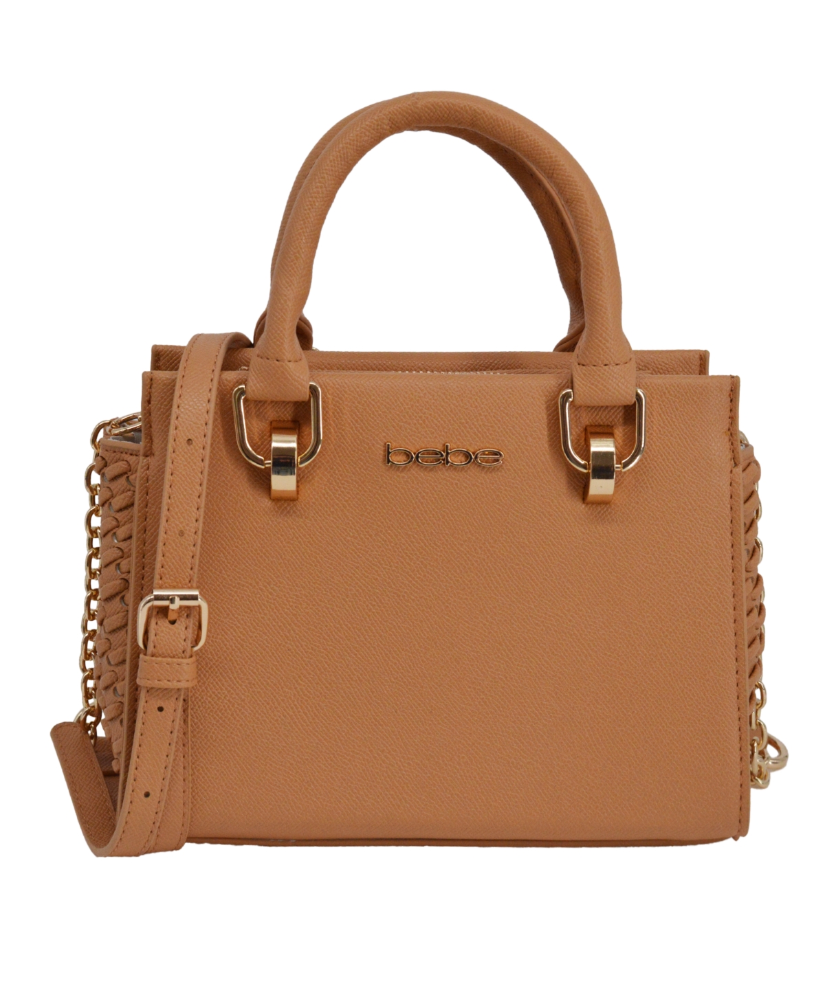 Click here for Bebe Womens Katriel Small Satchel Crossbody Bag -... prices