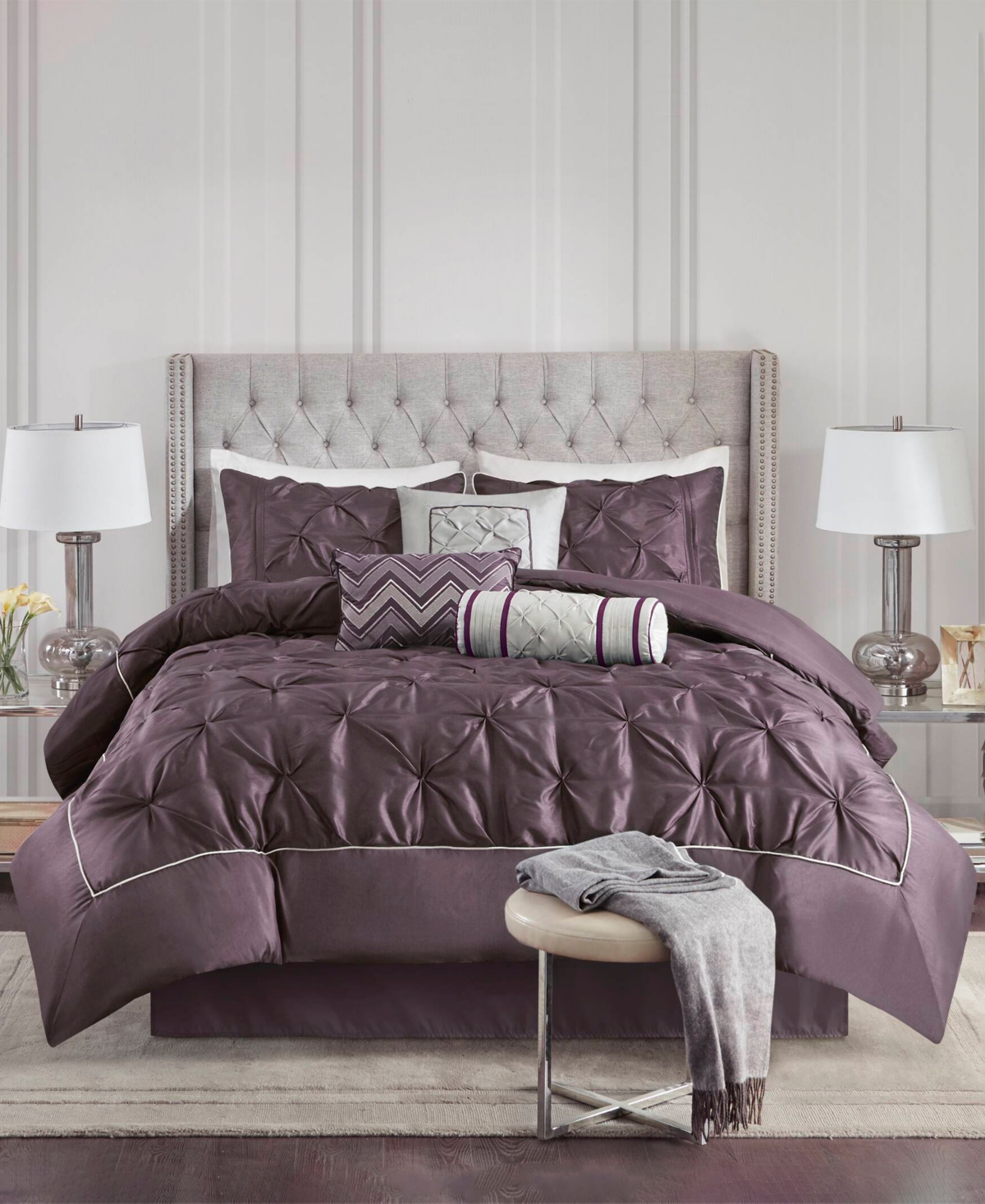 Click here for Madison Park Wilma 7-Pc. Comforter Set  California... prices