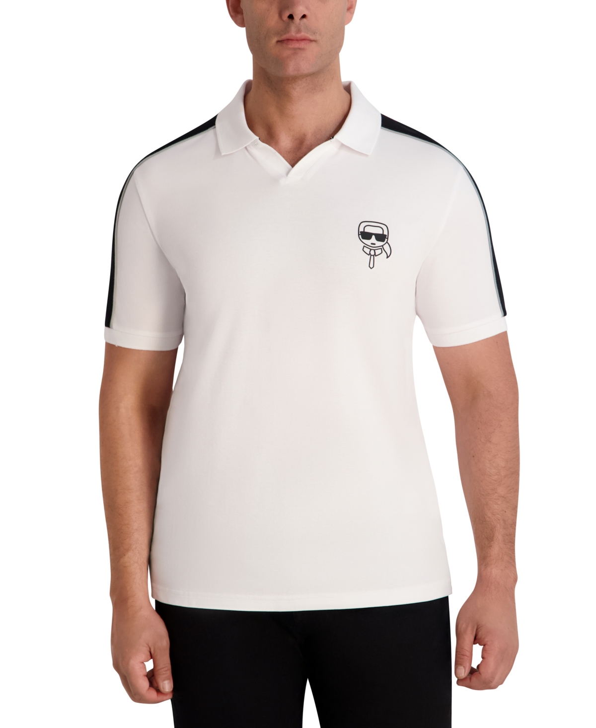 Click here for Karl Lagerfeld Paris Mens Jonny Collar Polo Shirt... prices