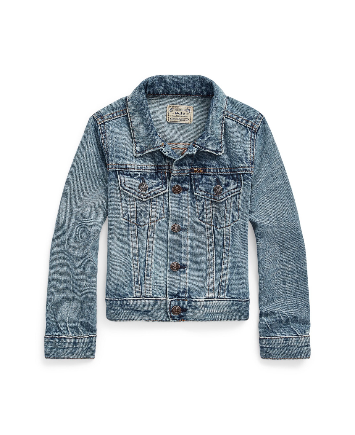 Click here for Polo Ralph Lauren Girls 2T-6X Denim Trucker Jacket... prices