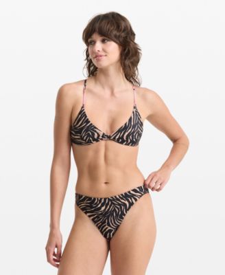 Click here for Volcom Juniors Island Time V Neck Swim Top Printed... prices