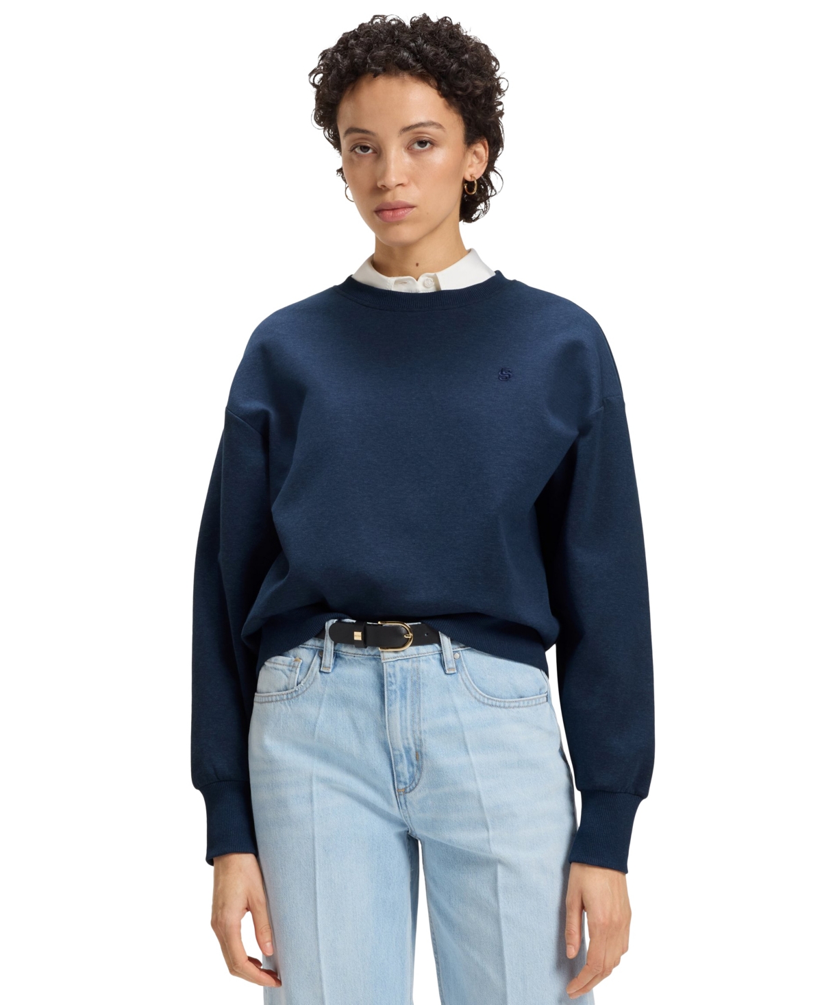 Click here for Boss by Hugo Boss Womens Double B Monogram Cotton-... prices