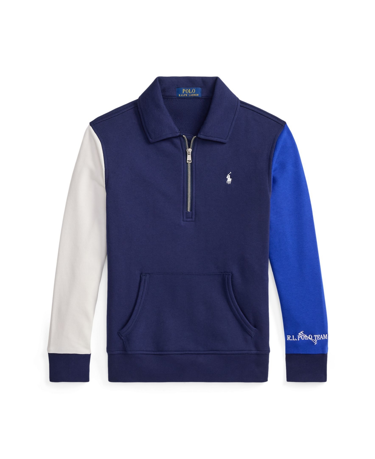Click here for Polo Ralph Lauren Boys 8-20 Color-Blocked Terry Sw... prices