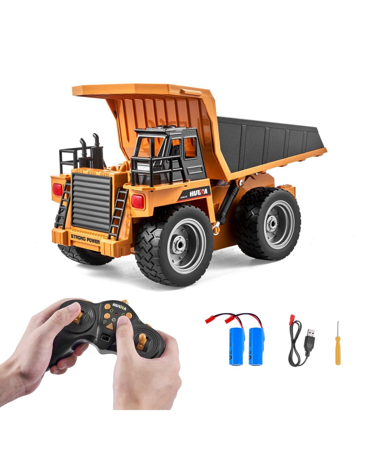 Click here for Mecale Rc Dump Truck Toy  9-Channel 1:18 Scale Rem... prices