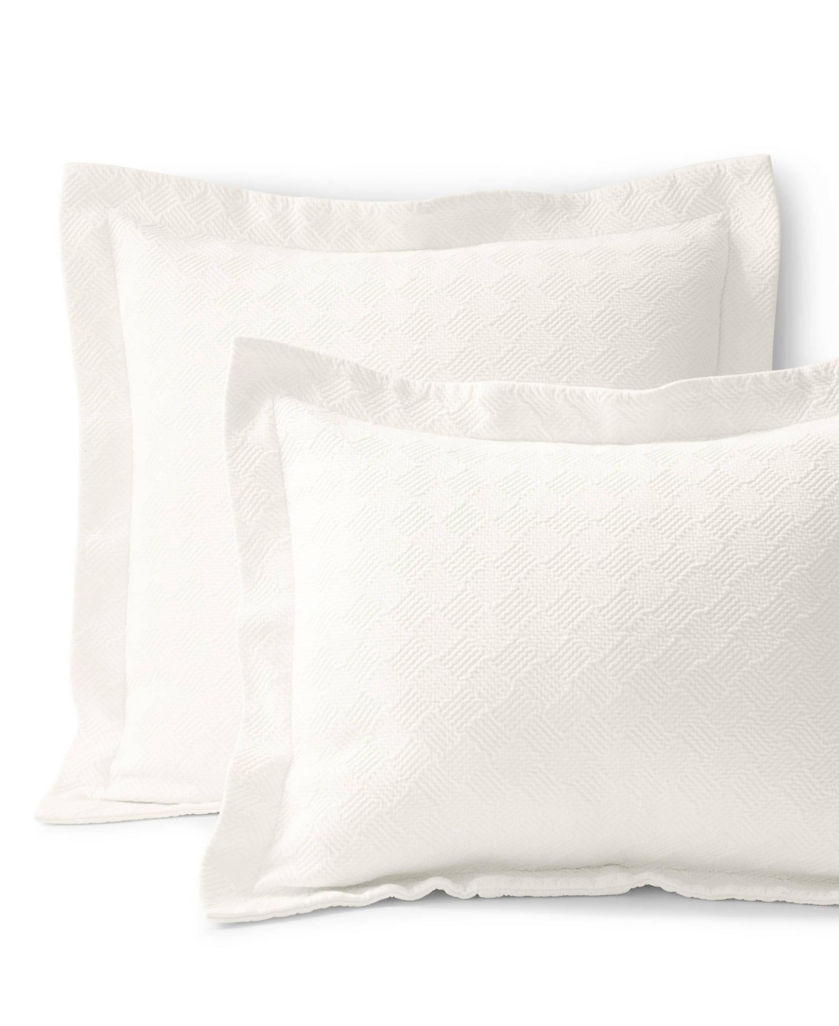 Click here for Lands End Basketweave Cotton Matelasse Pillow Sham... prices
