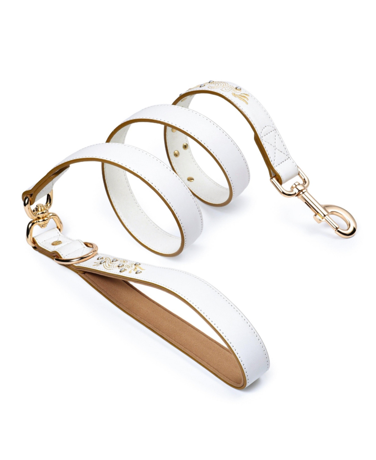 Click here for Blueberry Pet Western Style Full Grain Genuine Lea... prices