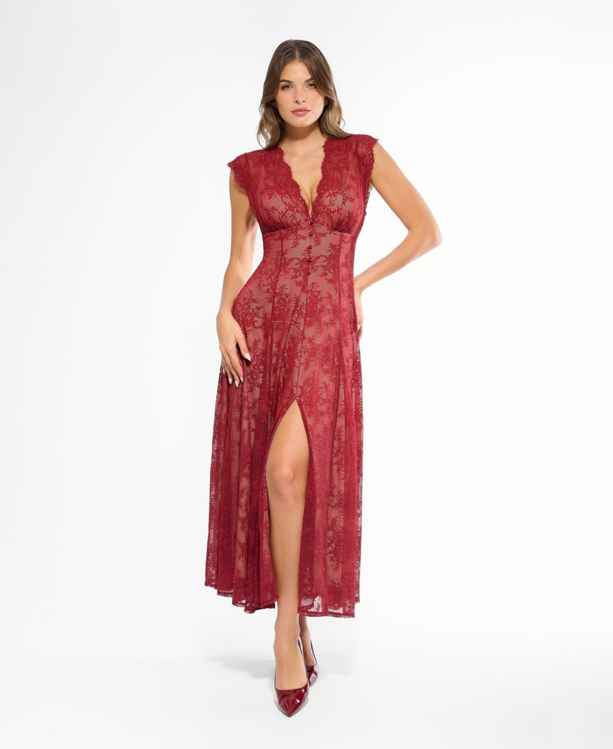 Click here for Popilush Womens Shapewear Boho Floral Lace Front S... prices