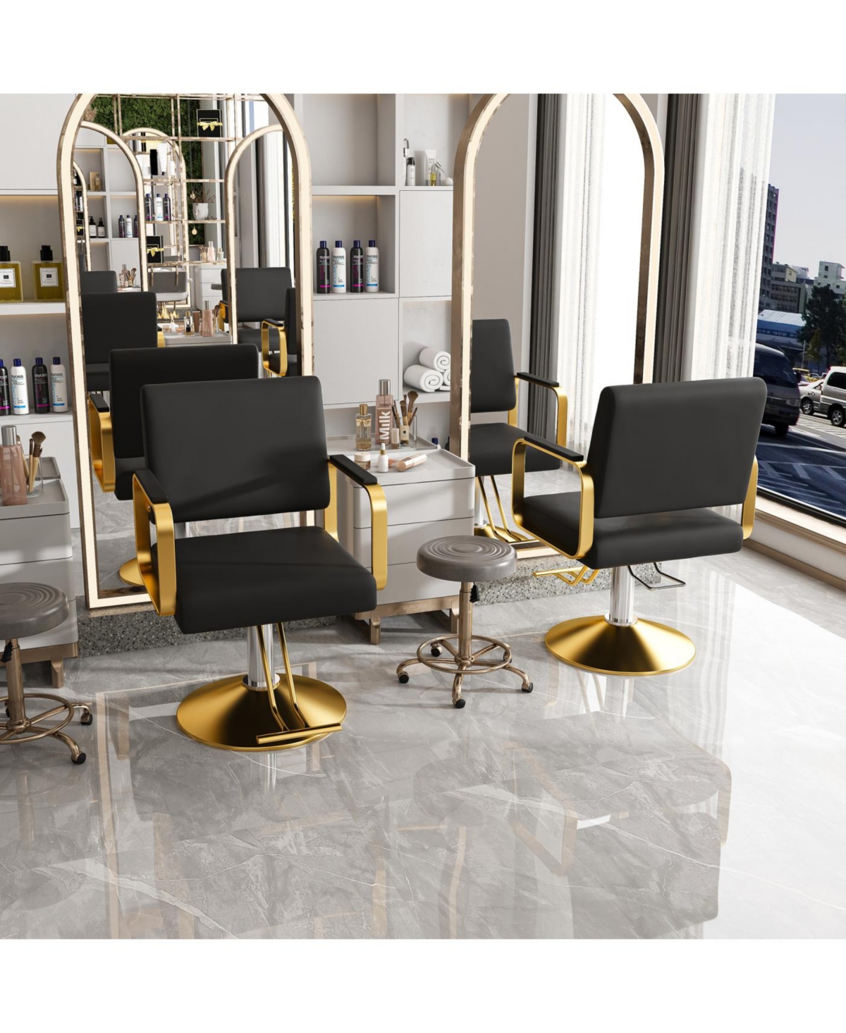 Click here for Streamdale Furniture Hydraulic Salon Chair - 360 S... prices