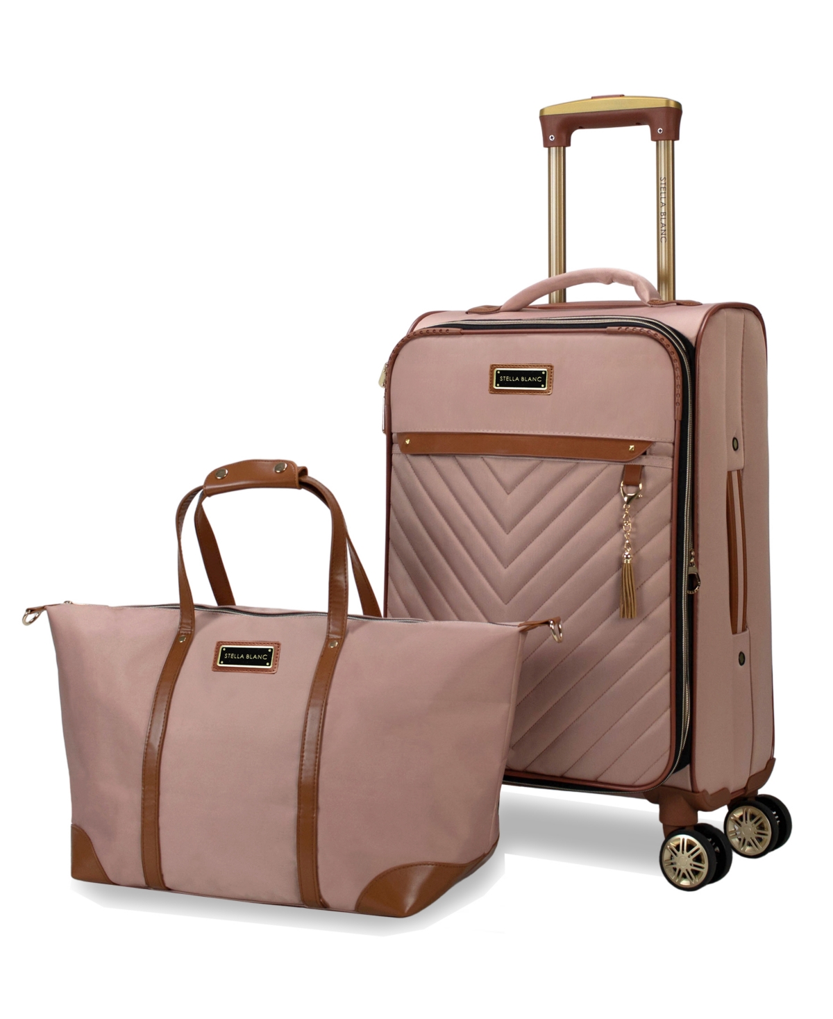 Click here for Stella Blanc Belle 2-Pc. Softside Expandable Spinn... prices