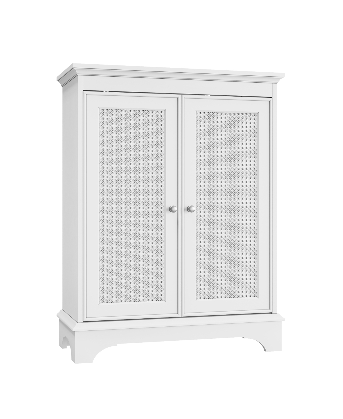 Click here for Airsurfer White Two Door Rattan Storage Cabinet wi... prices