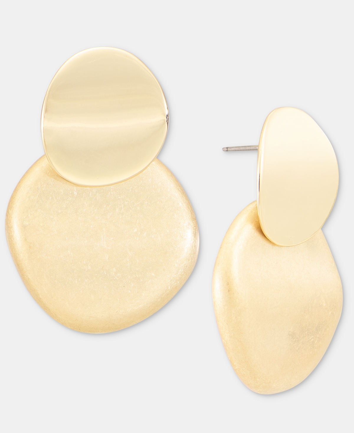 Click here for Style & Co Disc Drop Earrings  Macys Exclusive - G... prices