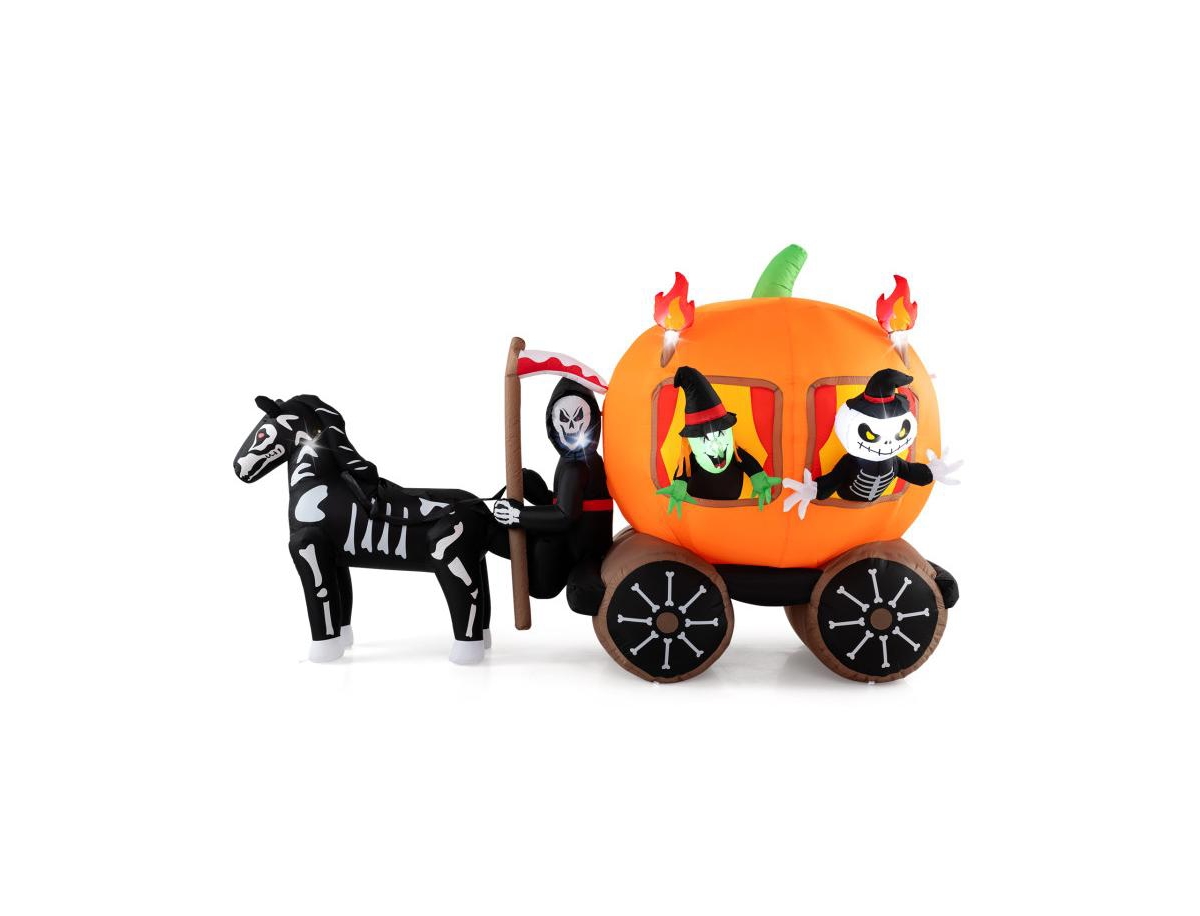 Click here for Mondawe 10.2 ft Long Halloween Inflatable Carriage... prices
