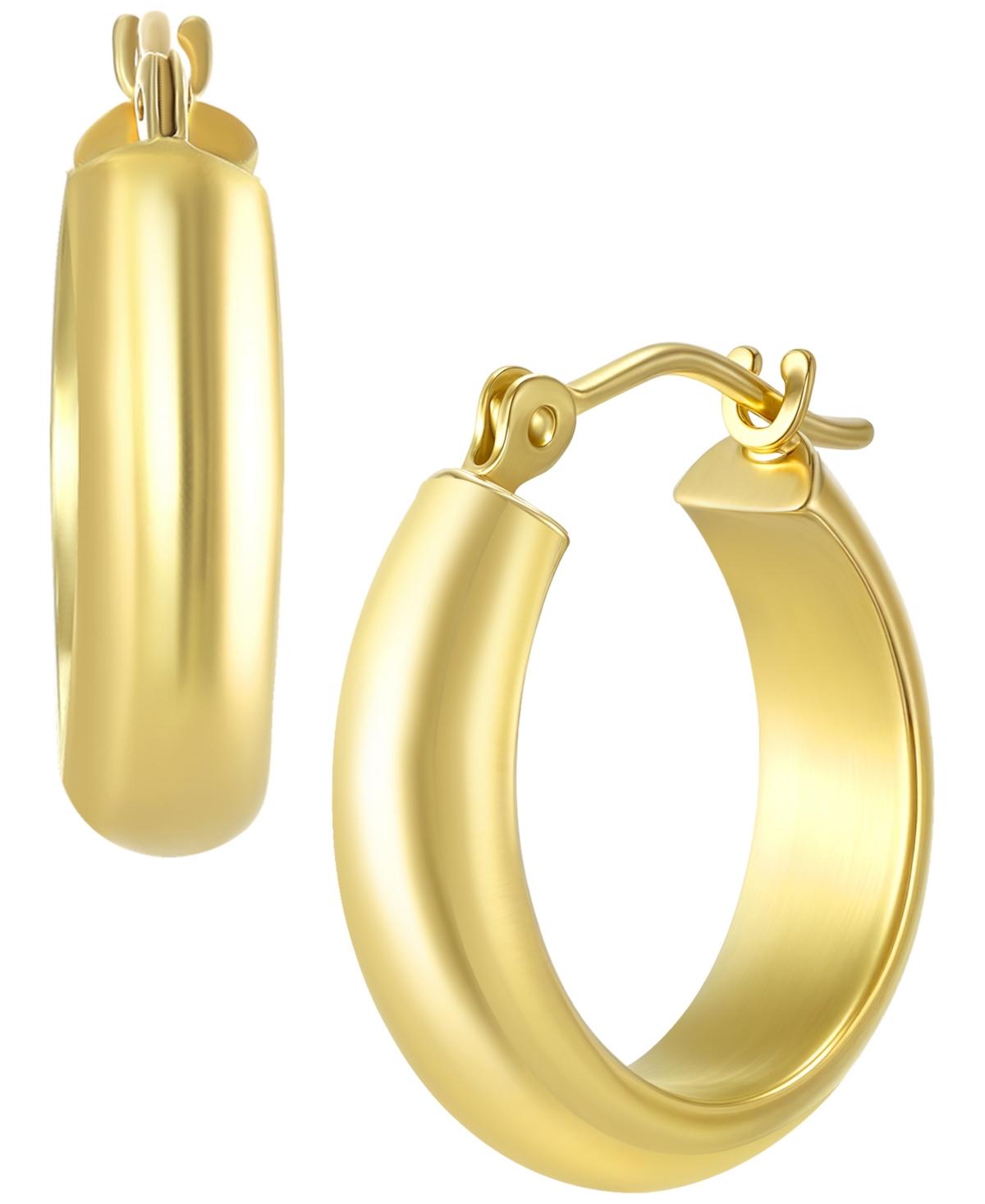 Click here for Macys Hoop Earrings in 18k Yellow Gold - Yellow Go... prices