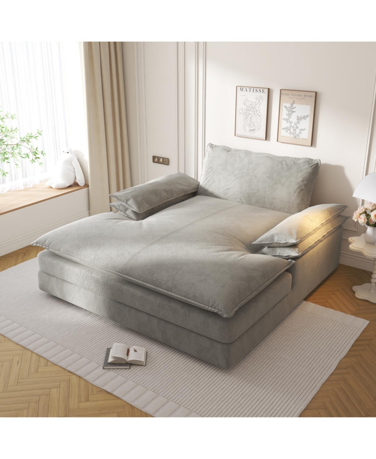 Click here for Streamdale Furniture Modern Oversized Double Chais... prices