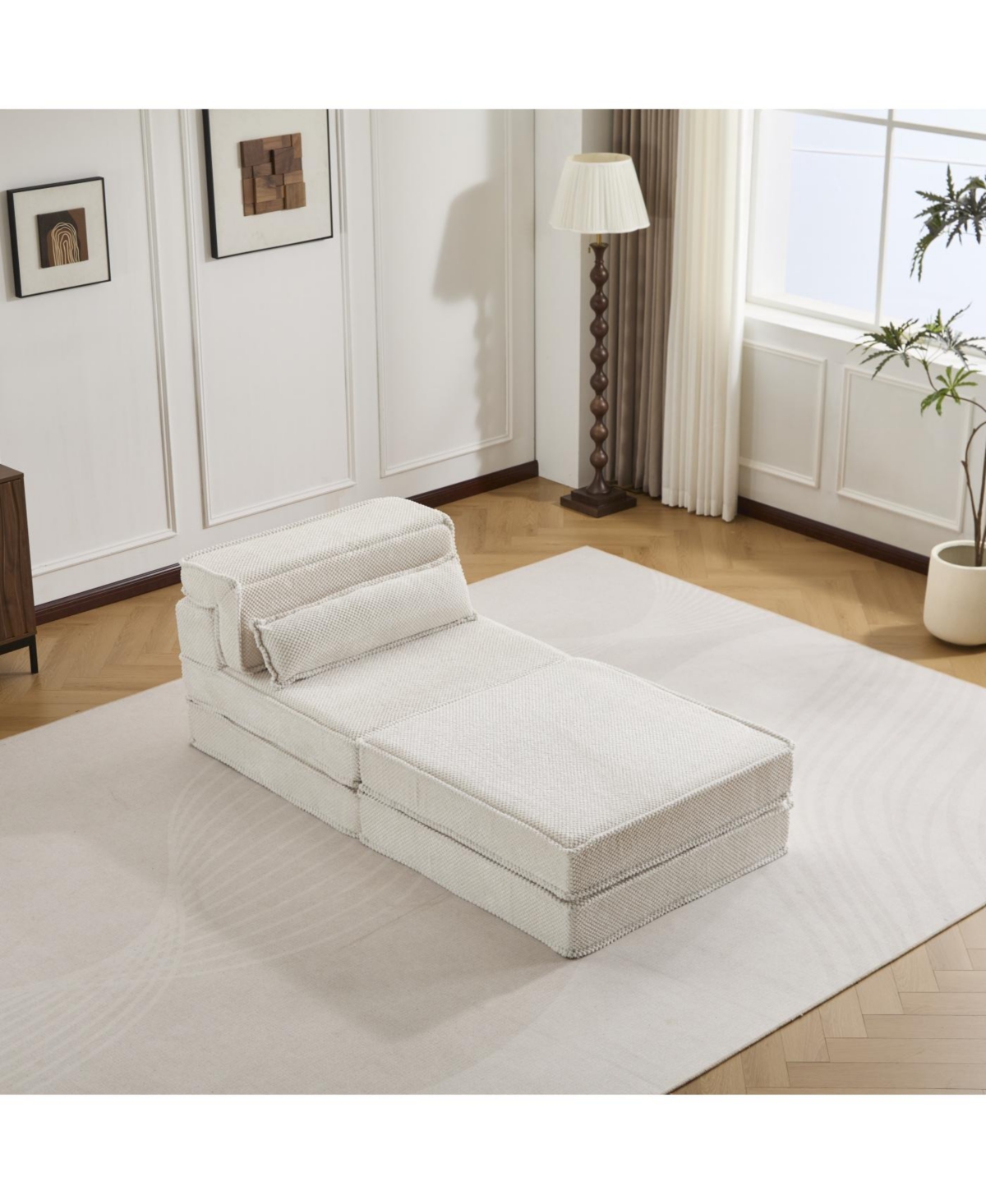 Click here for Streamdale Compression Sofa  Convertible Floor Sof... prices