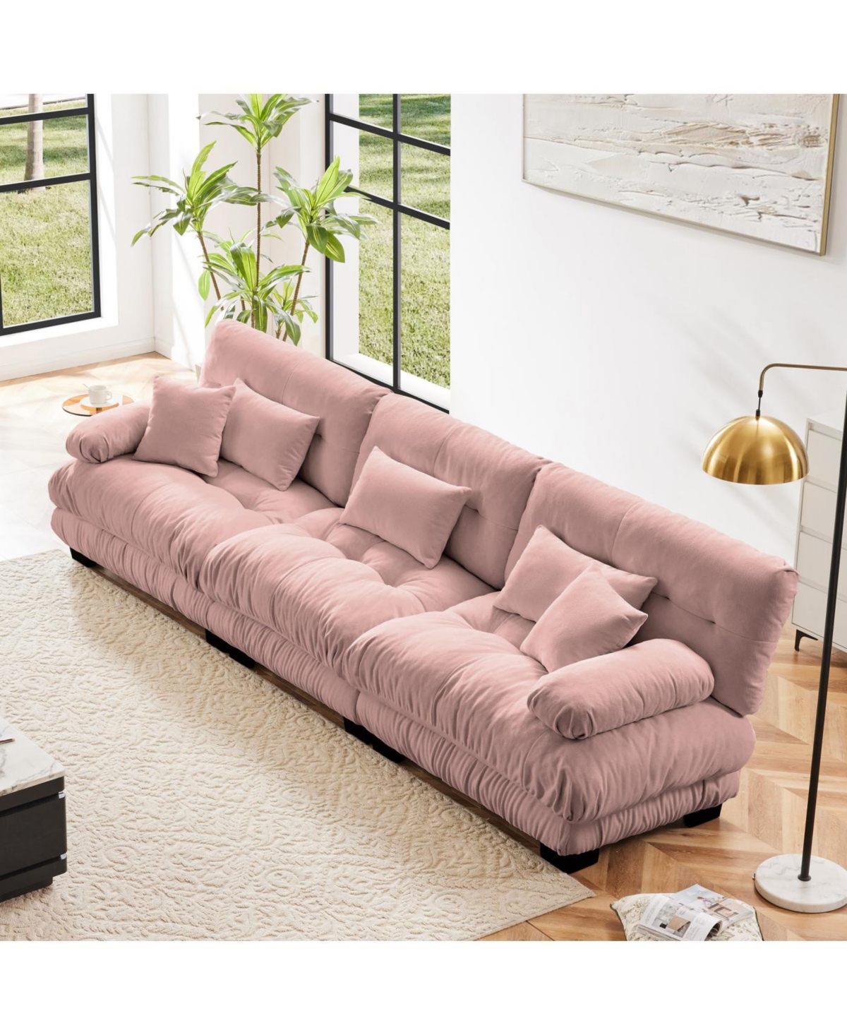 Click here for Streamdale Furniture Streamdale 3-Seater Chenille... prices