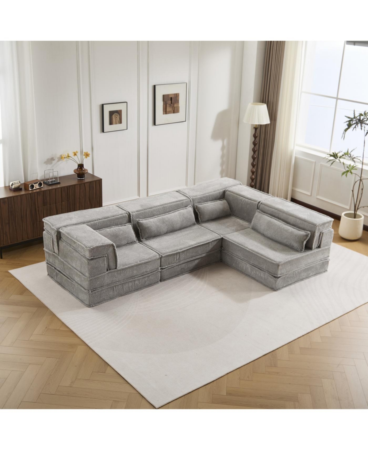 Click here for Streamdale Compression Sofa  Convertible Floor Sof... prices