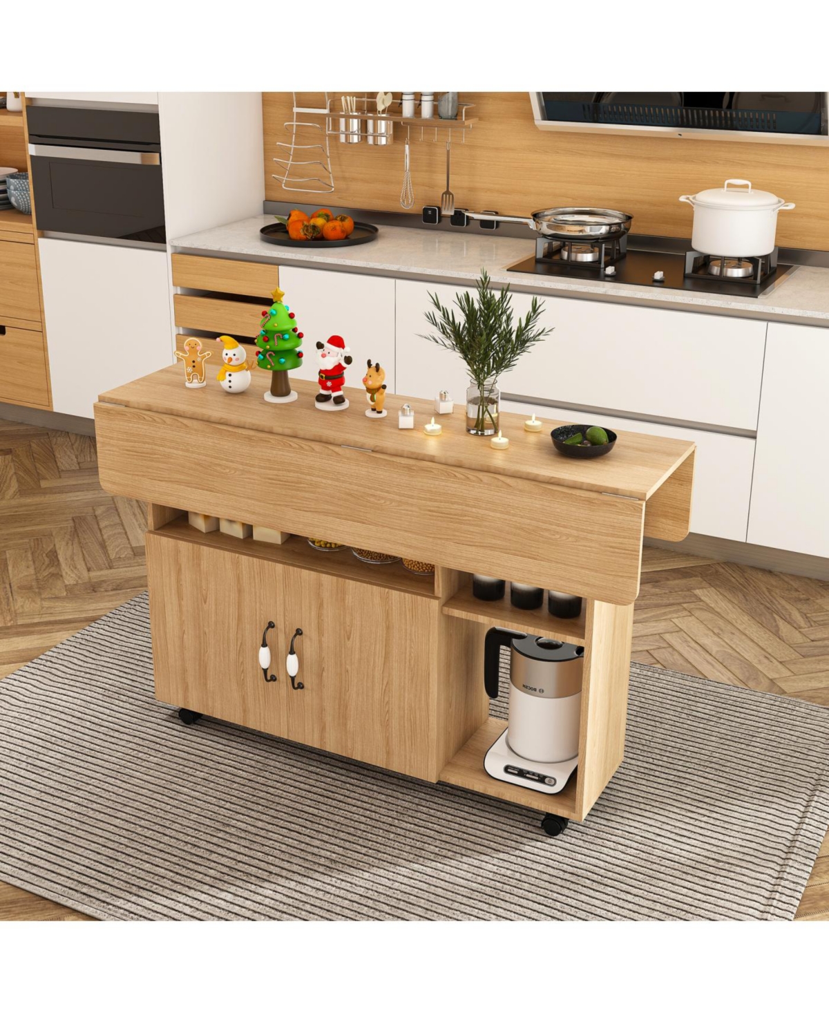 Click here for Streamdale Multi-Functional Folding Table with Sto... prices