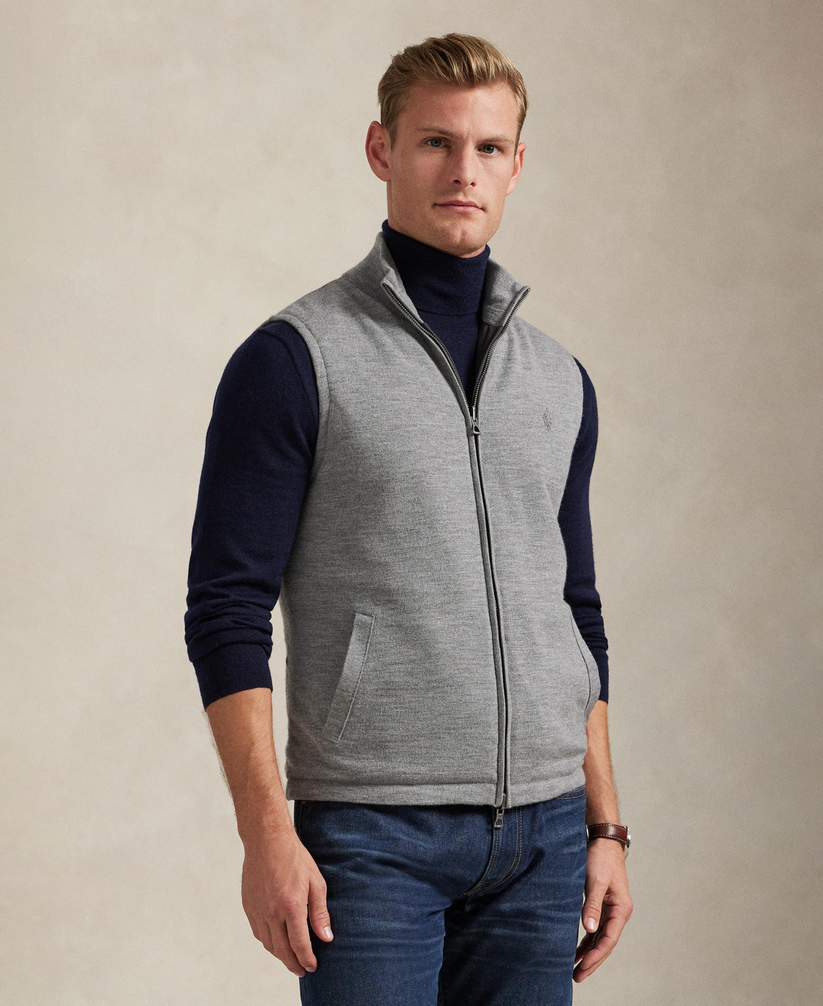 Click here for Polo Ralph Lauren Mens Reversible Sweater Vest - G... prices