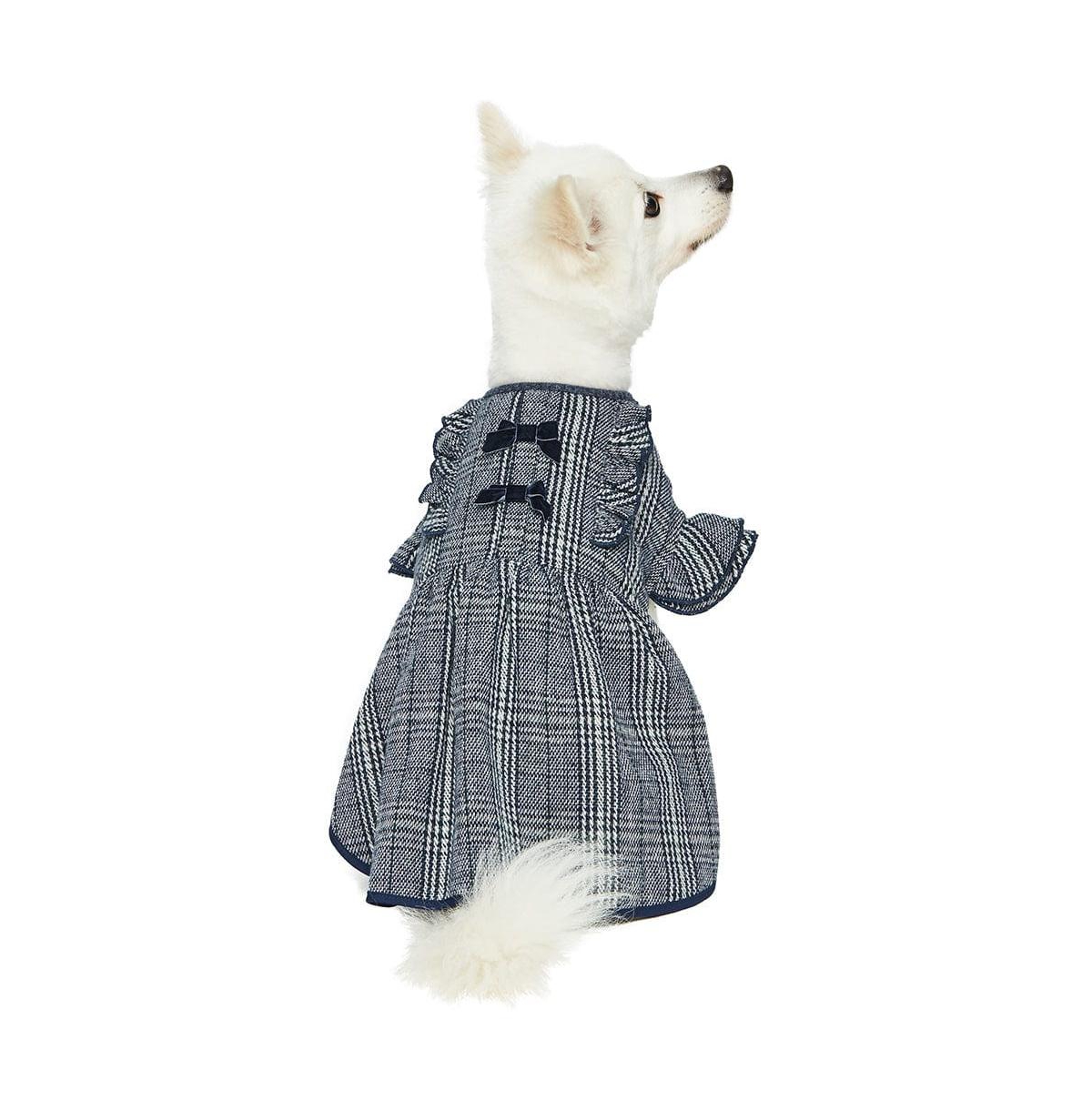 Click here for Dogs & Cats & Co. Soft Flannel Plaid Dog Dress wit... prices