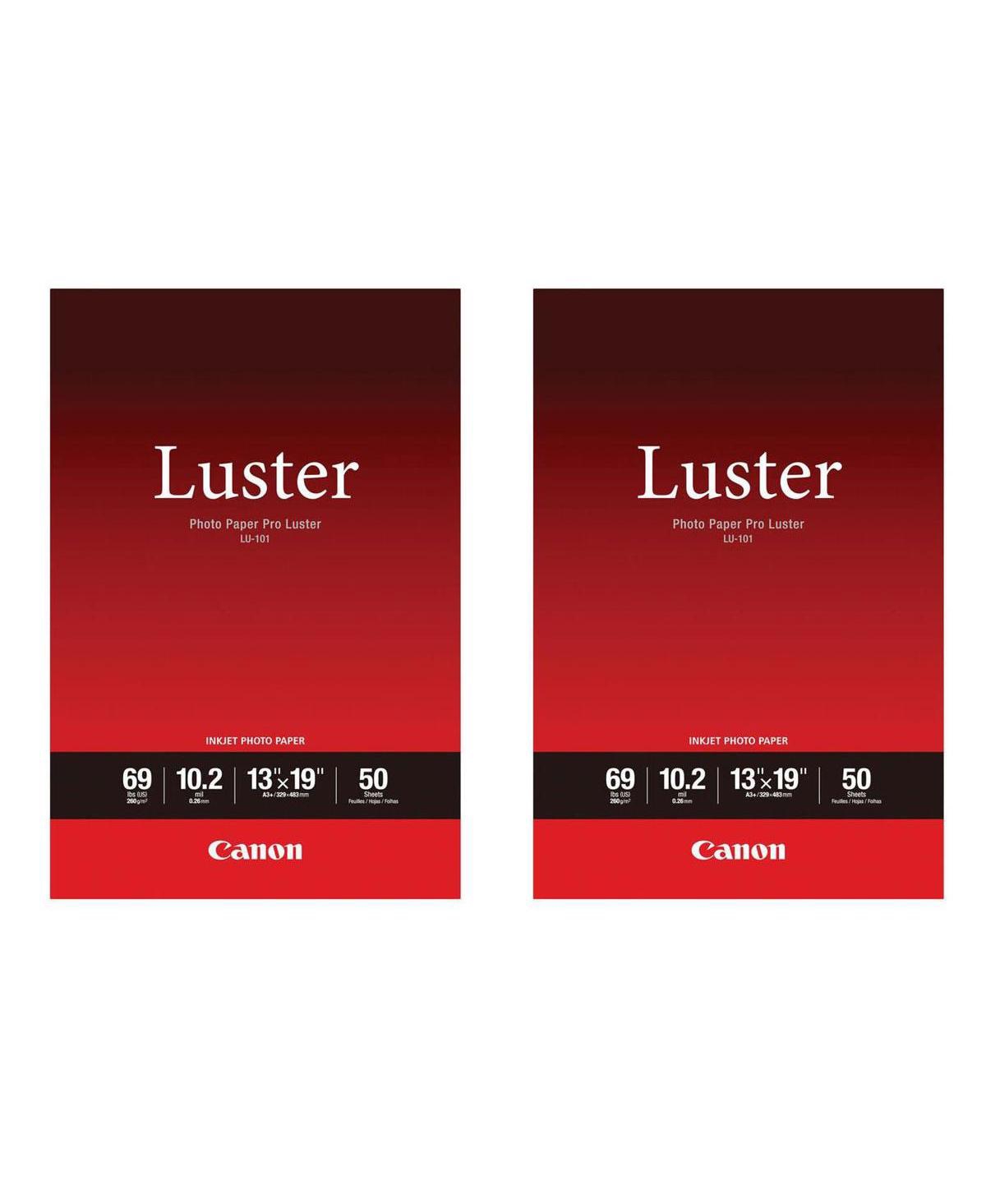 Click here for Canon Canon 2 Pack Lu-101 Pro Luster Photo Paper (... prices