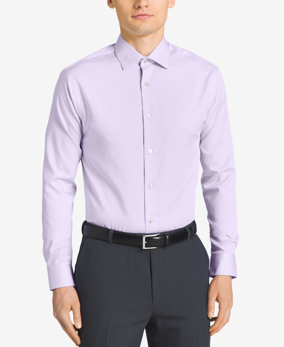 Click here for Calvin Klein Steel Mens Classic-Fit Non-Iron Perfo... prices