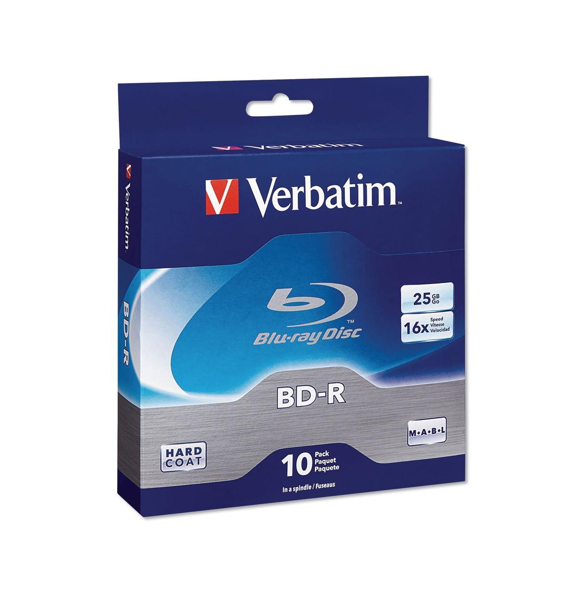 Click here for Verbatim 97238 25 Gb 16x Bd-r Blu-Ray Disc - White... prices
