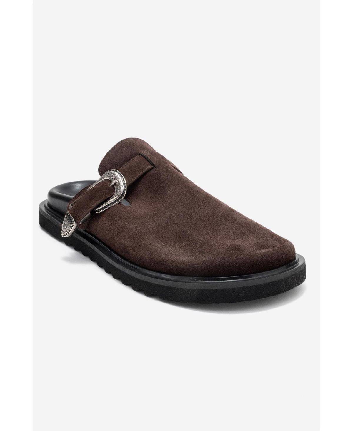 Click here for Vesta Leather Mule (Women) - Brown suede leather prices
