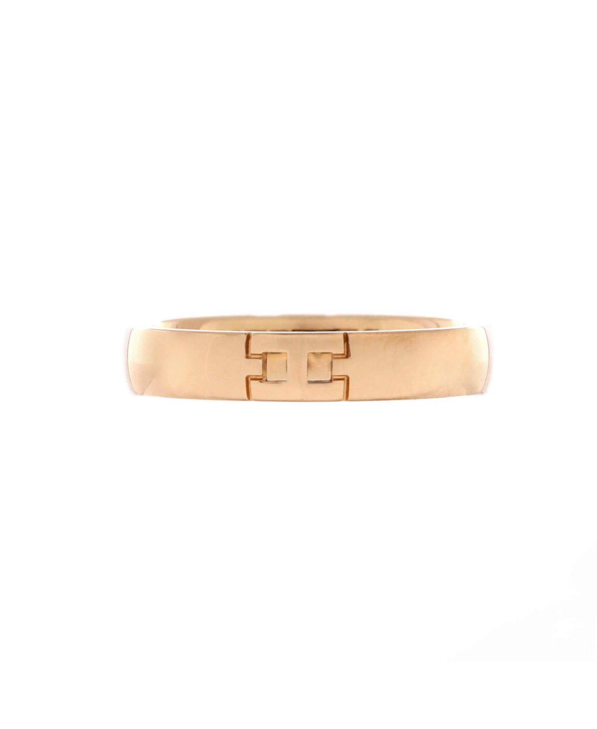 Click here for Pre-Owned Hermes Ever Herakles Wedding Band Ring -... prices
