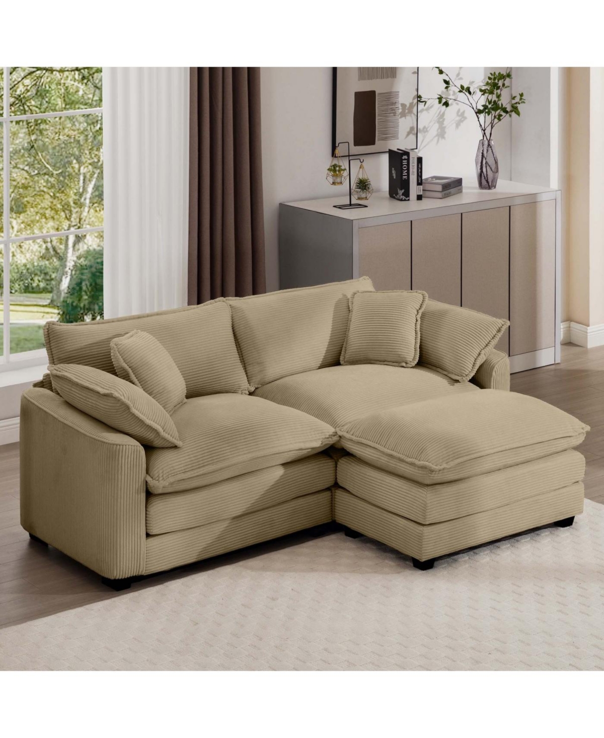 Click here for Streamdale Furniture Streamdale Corduroy L-Shaped... prices