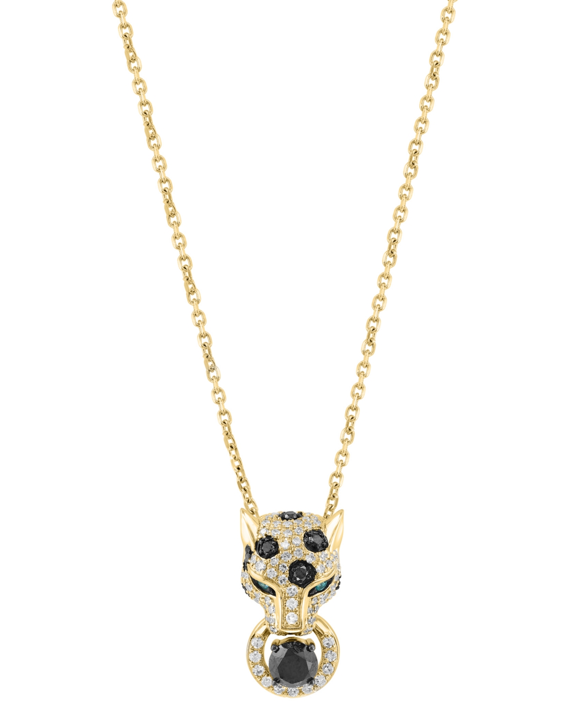 Click here for Effy Collection White & Black Diamond and Emerald... prices