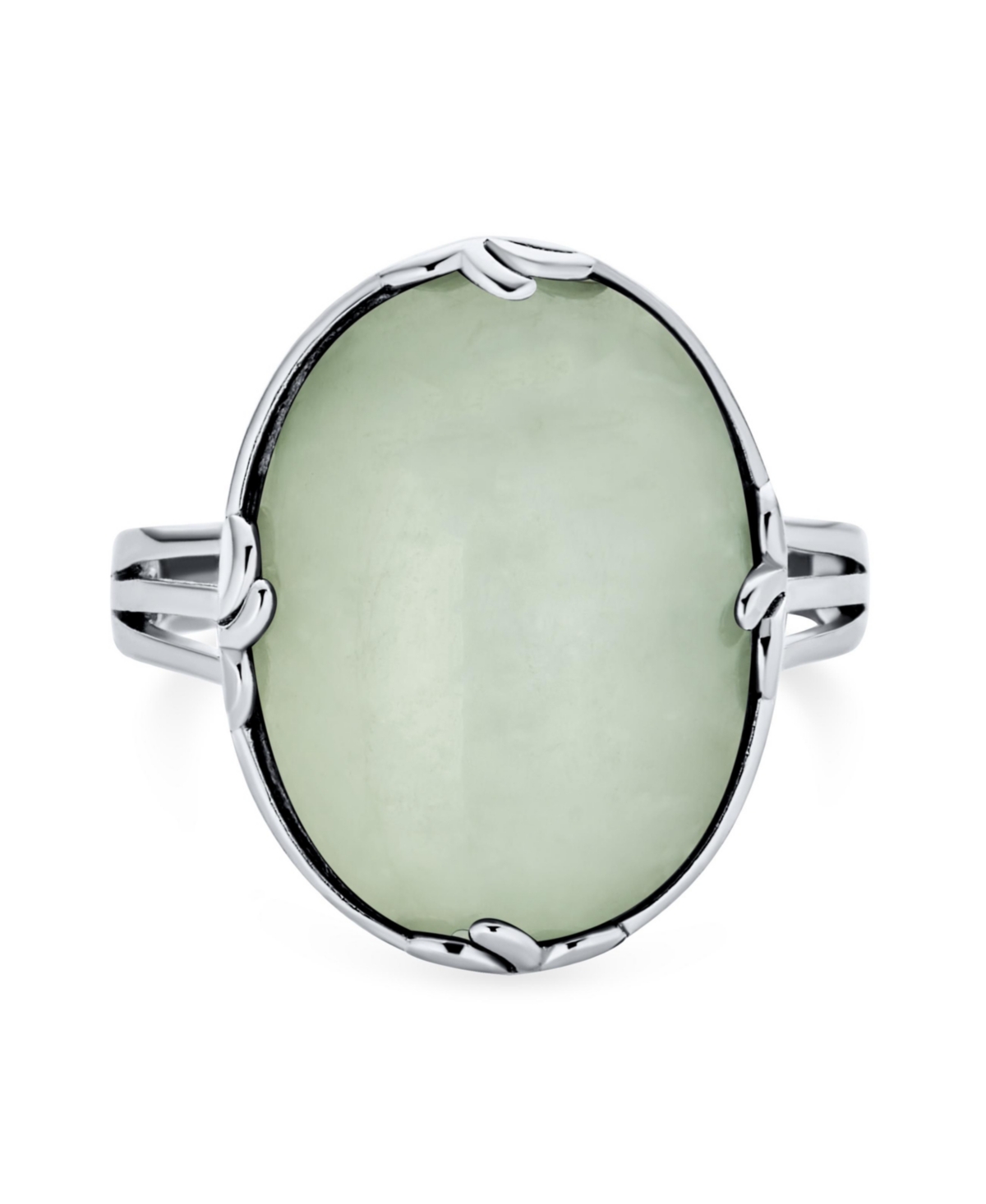 Click here for Bling Jewelry Light Green Jade Fleur-de-Lis Filigr... prices