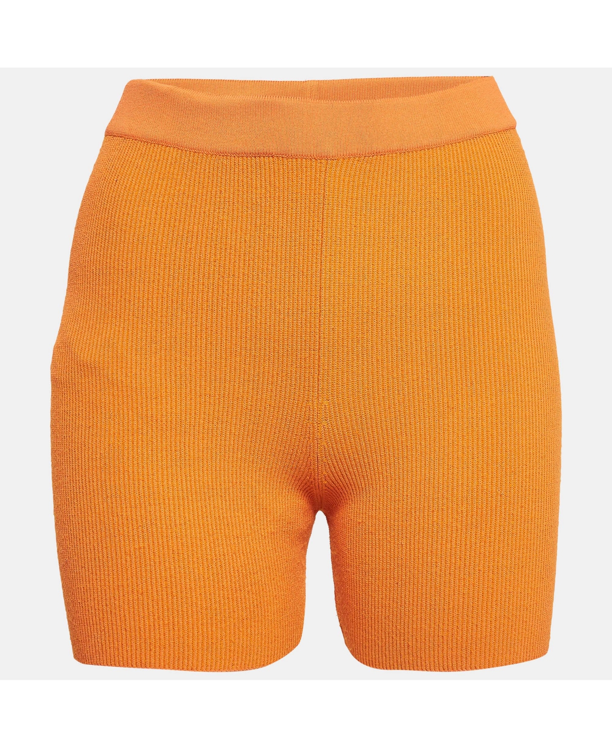Click here for Pre-Owned Jacquemus Womens Orange Rib Knit Le Shor... prices