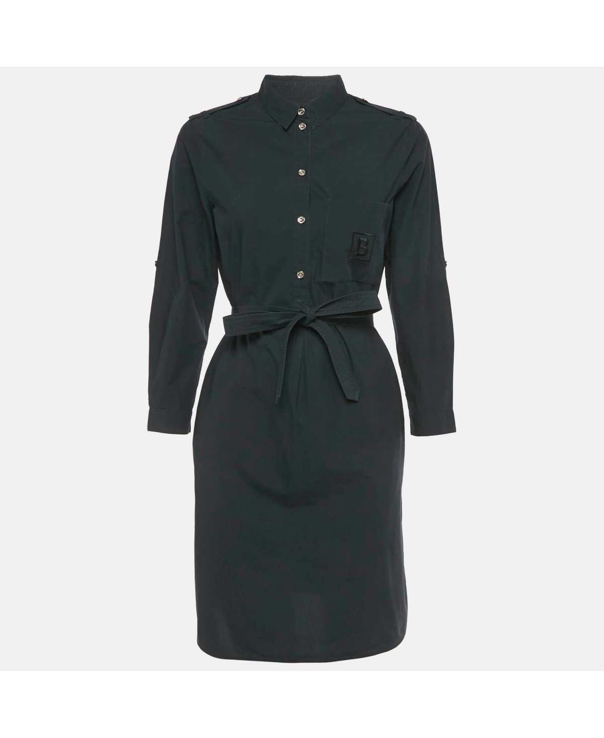 Click here for Pre-Owned Burberry Womens Navy Blue Cotton Belted... prices