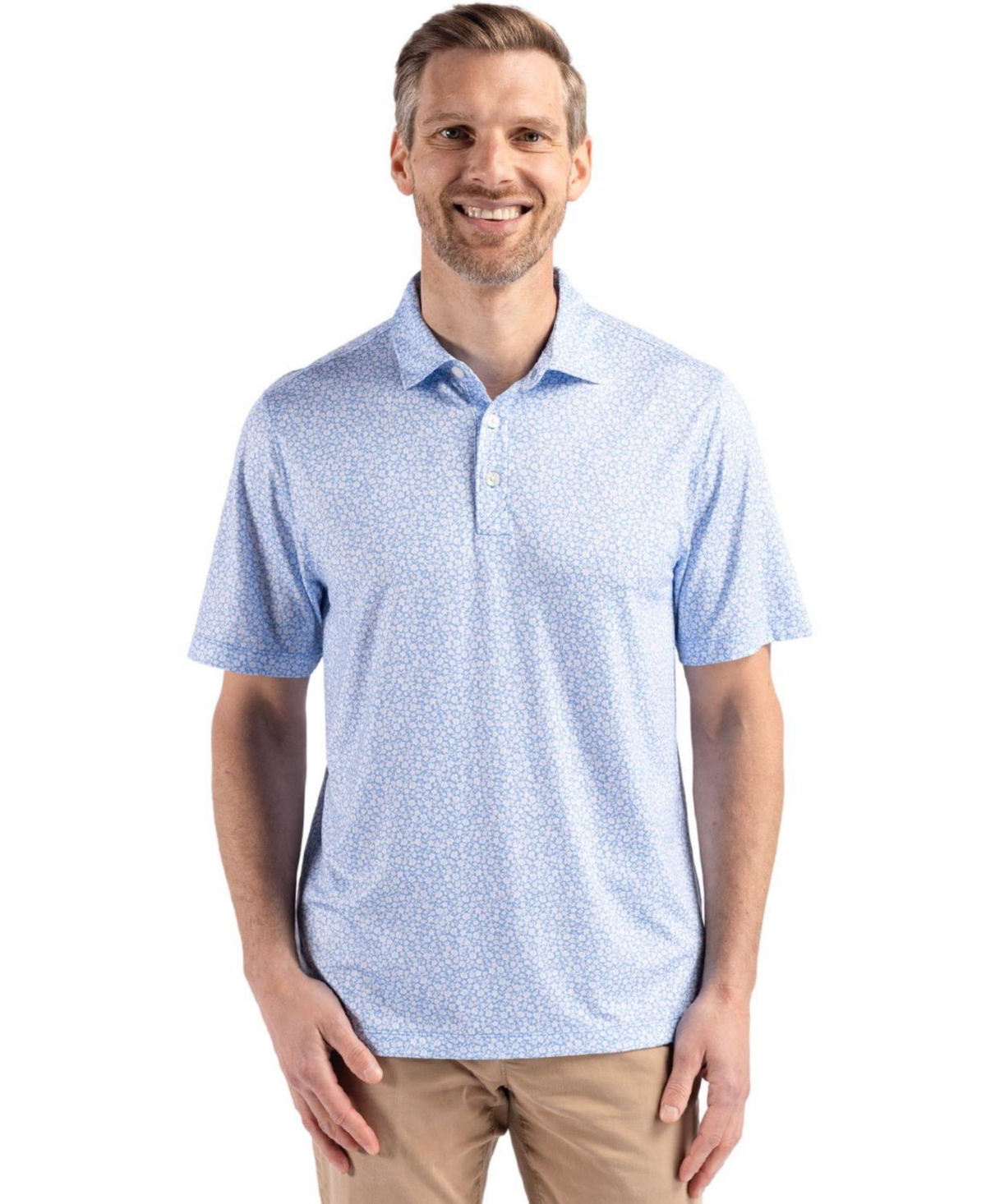Click here for Cutter & Buck Mens Pike Eco Flora Print Recycled P... prices