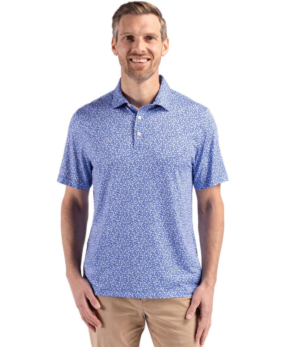 Click here for Cutter & Buck Mens Pike Eco Flora Print Recycled P... prices