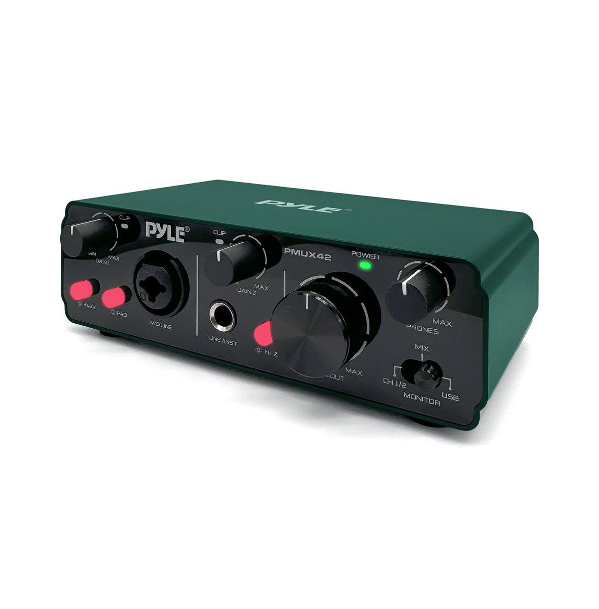 Click here for Pyle 2IN 2OUT Usb/Asio Audio Interface for Recordi... prices