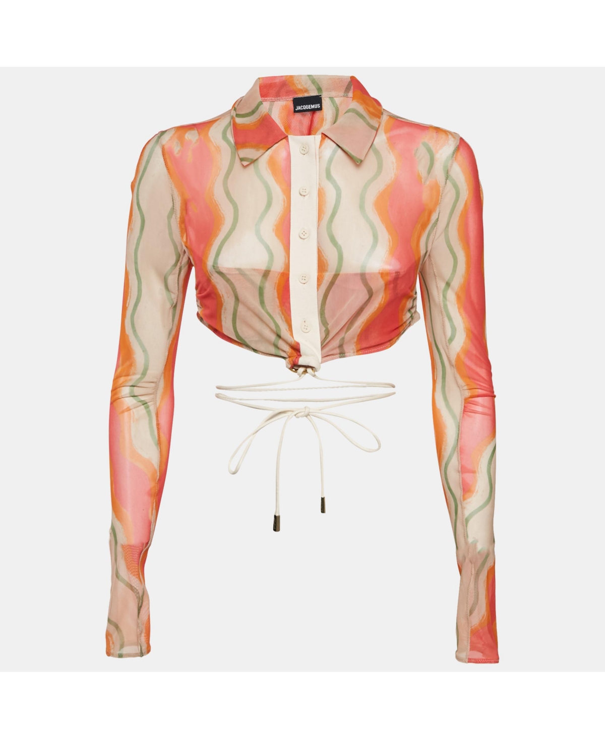 Click here for Pre-Owned Jacquemus Womens Multicolor Mesh Le Raph... prices