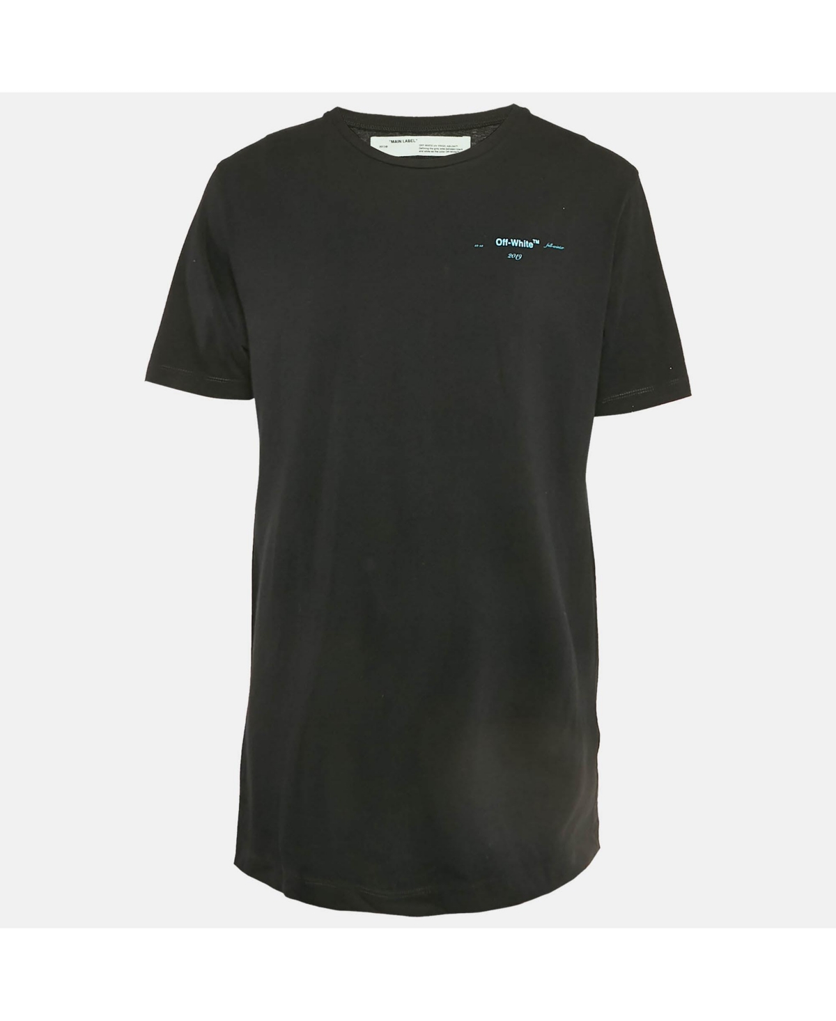 Click here for Pre-Owned Off-White Mens Pre-Owned Logo Print Cott... prices