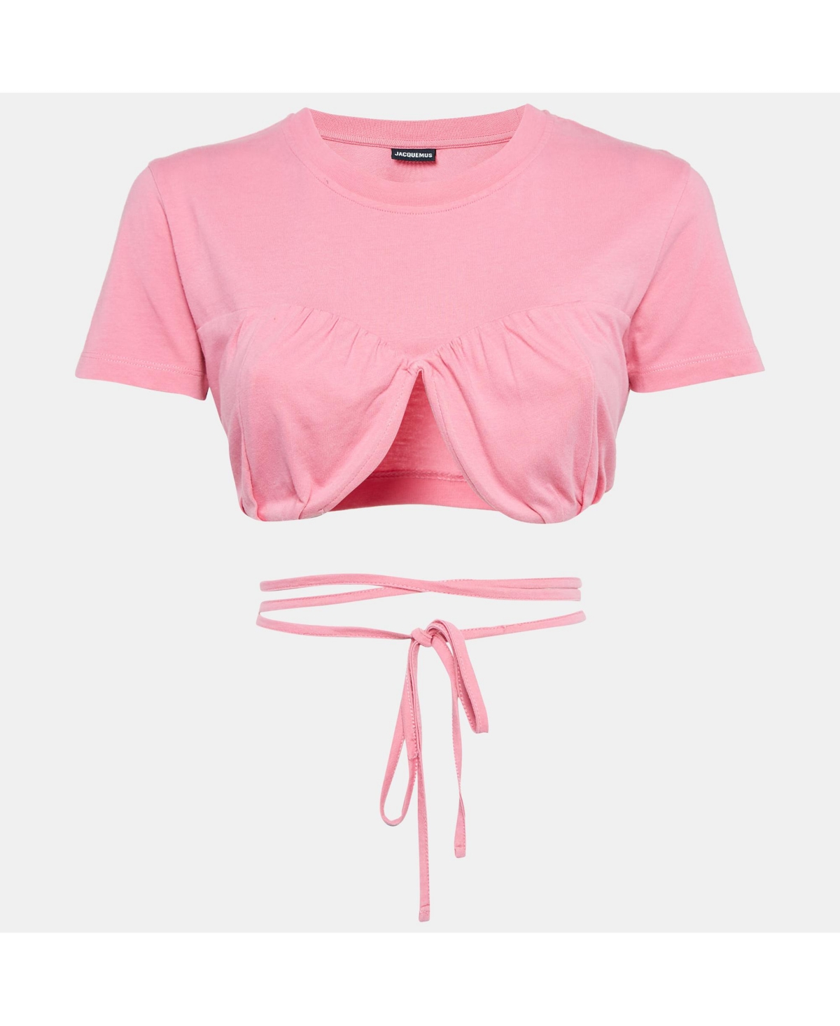 Click here for Pre-Owned Jacquemus Womens Pink Cotton Knit Underw... prices
