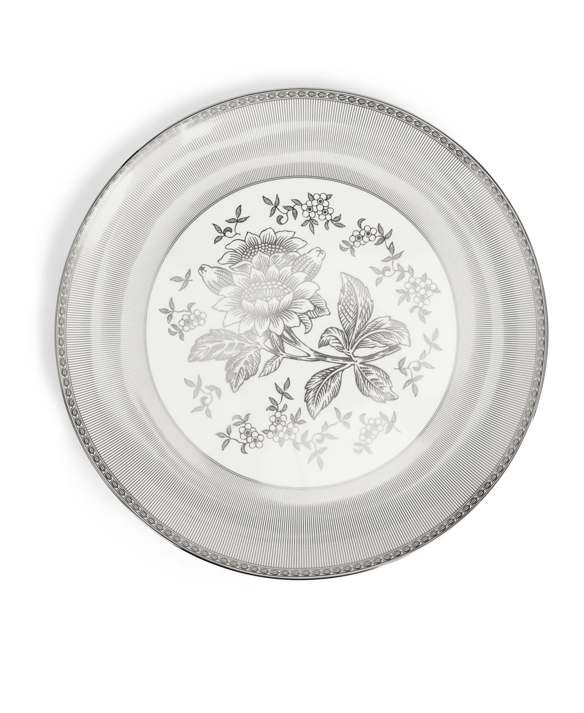 Click here for Wedgwood Silver Tonquin 13.3in Plate - Silver prices