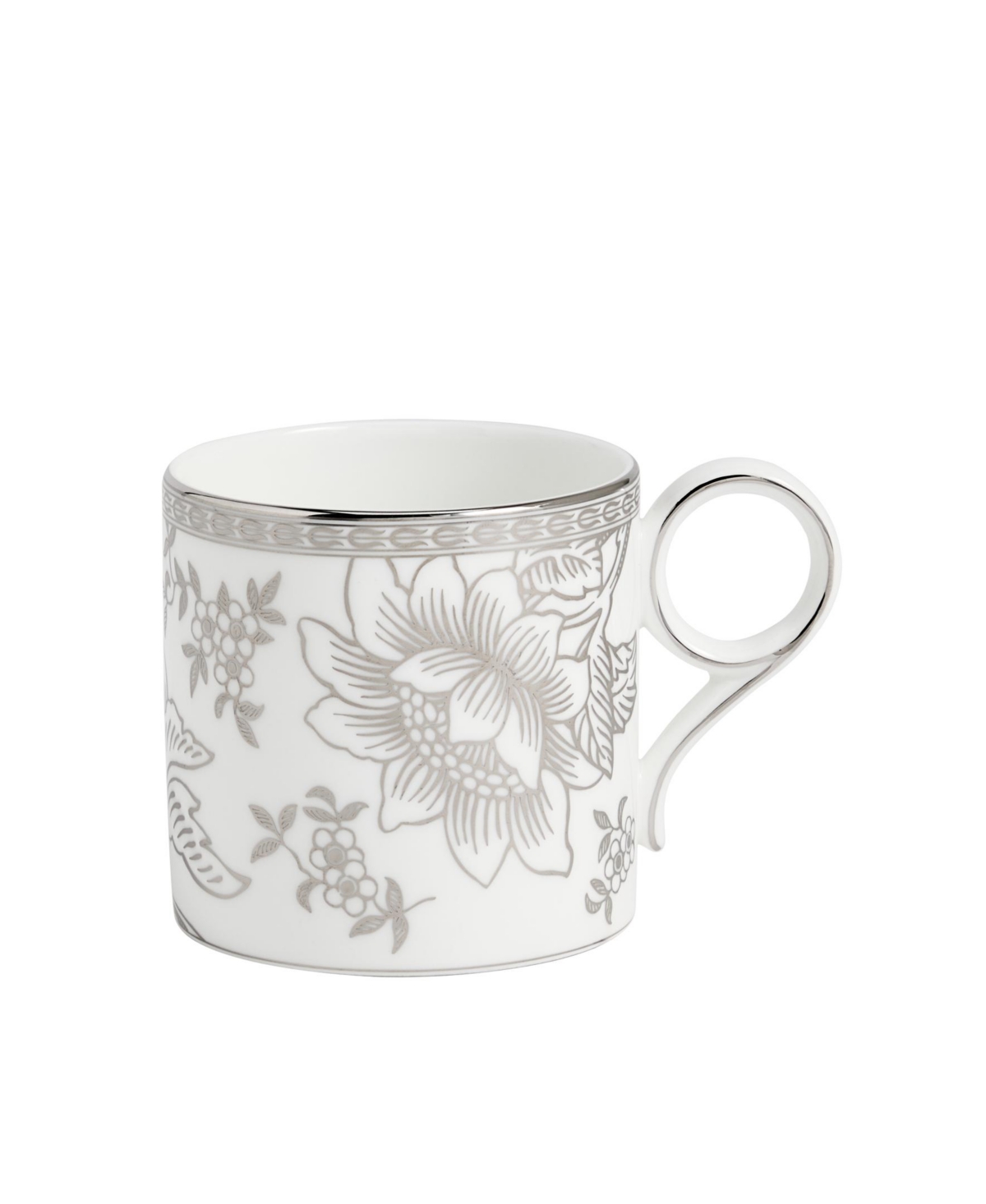 Click here for Wedgwood Silver Tonquin 9.1oz Mug - Silver prices