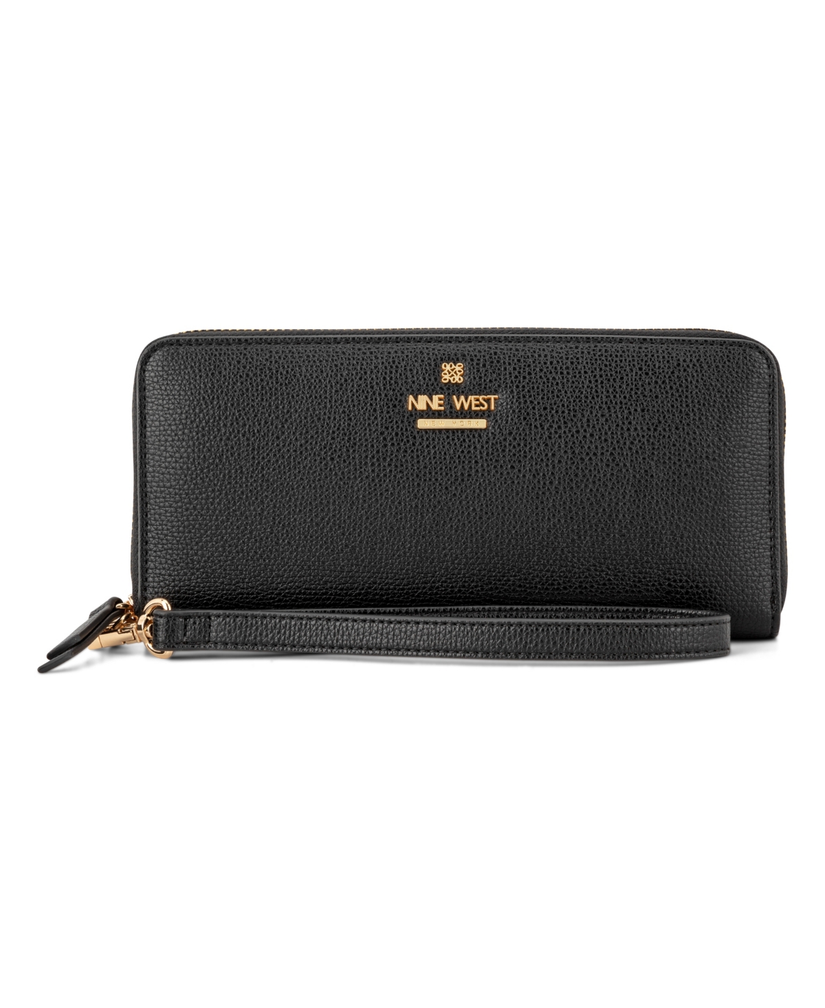 Click here for Nine West Womens Luela Zip Around Wristlet - Black prices